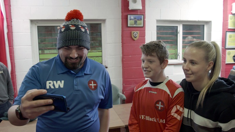 Beth Mead , England and Arsenal professional footballer visits ...